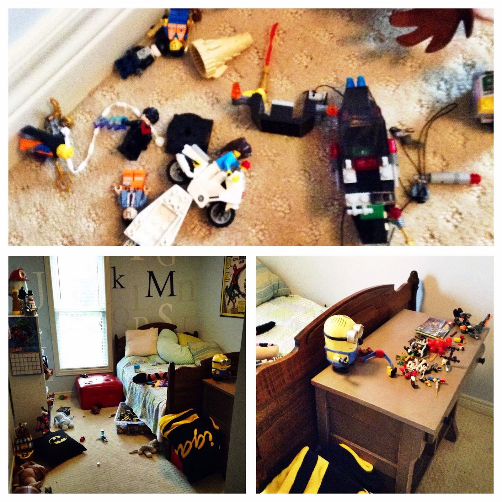 Legos and Minions and Sparkles, Oh my!